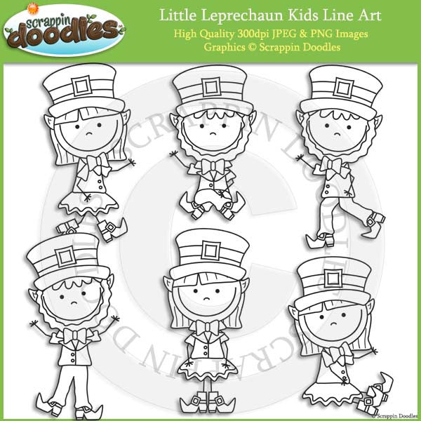 Little Leprechaun Kids – Scrappin Doodles