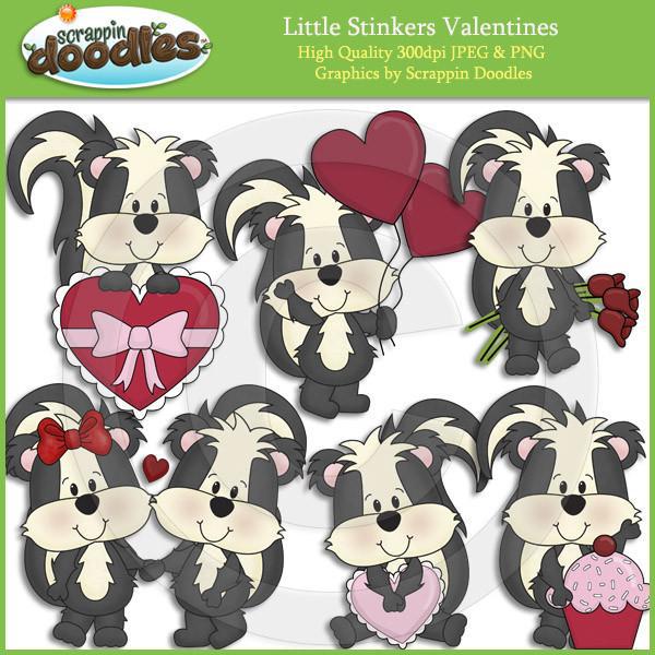 Little Stinkers Valentines – Scrappin Doodles