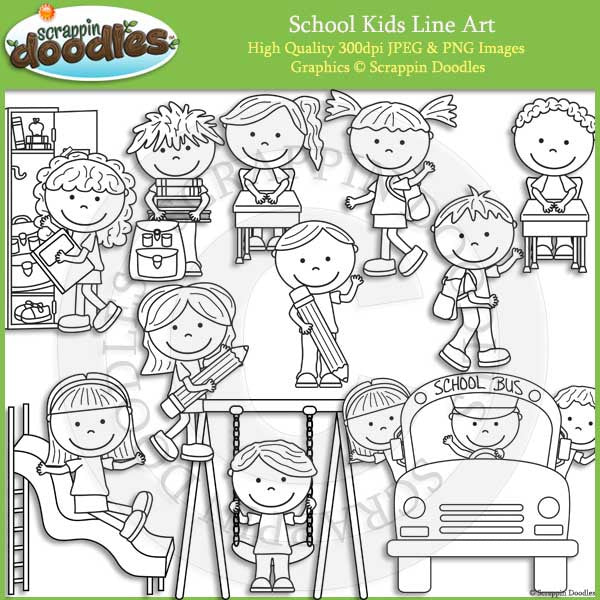 School Kids – Scrappin Doodles