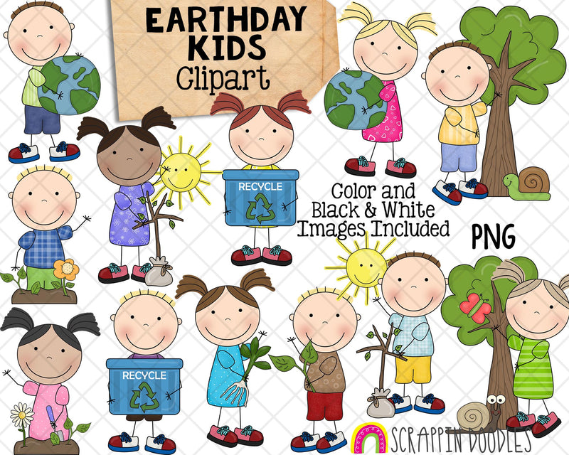 Earth Day Clip Art For Kids