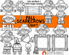 Fall Scarecrows ClipArt - Commercial Use Scarecrow Clipart – Scrappin ...