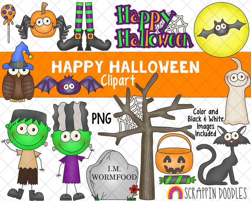 Happy Halloween Clip Art Free