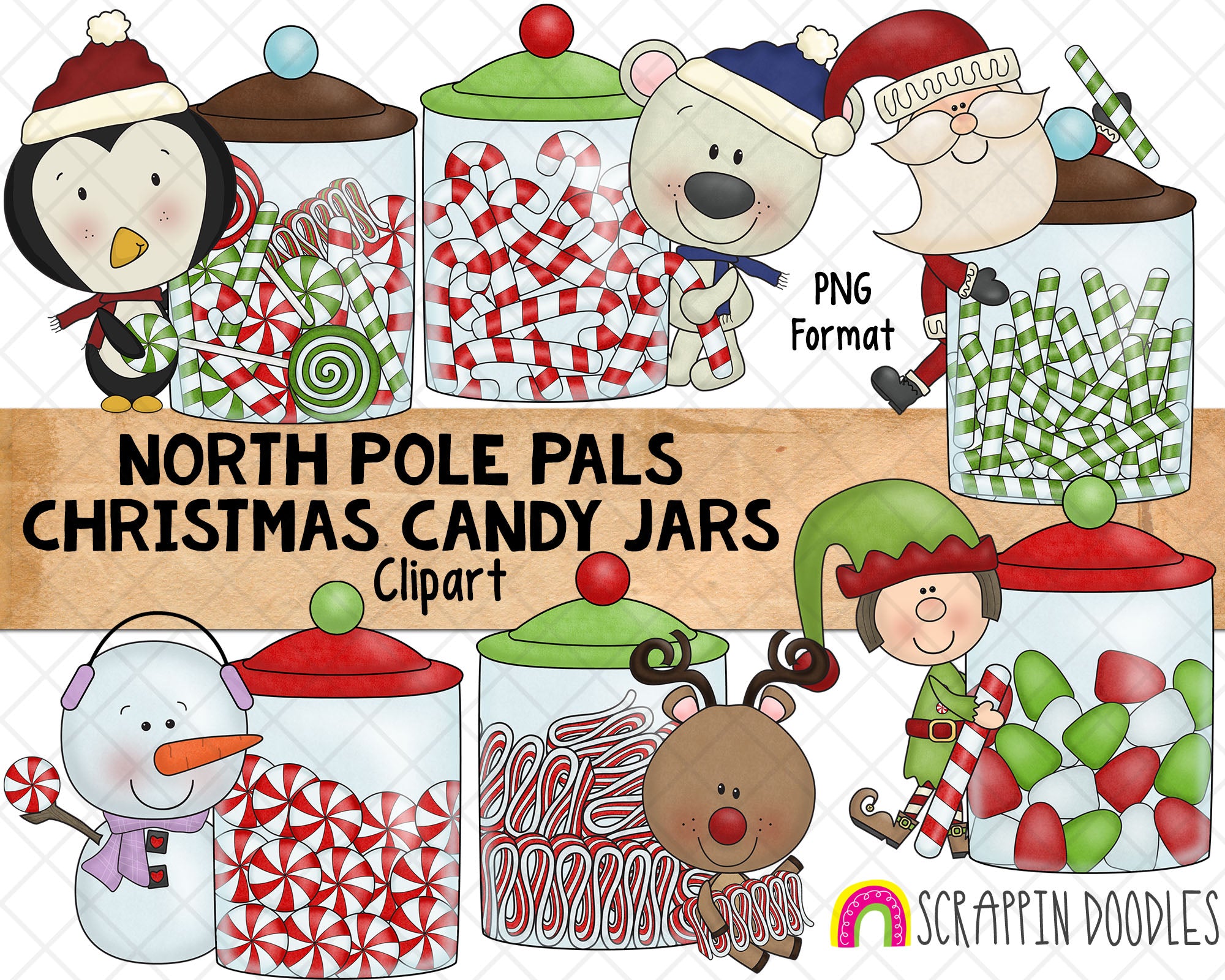 Christmas North Pole Clip Art Holiday Math Clip Art-North Pole