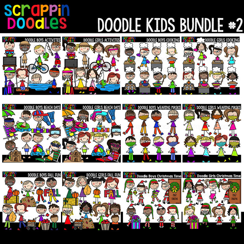 Oodles Of Doodles Clipart Of Children
