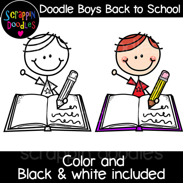 School Doodle Clip Art