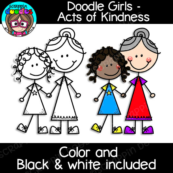 Kindness Clipart Black And White