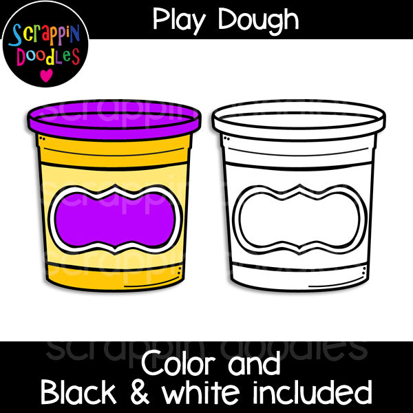Playdough Clipart
