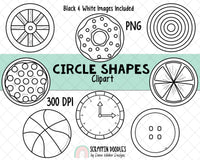 2D Shapes Clipart Bundle - Shapes Clip Art - Real Life Shapes ClipArt ...