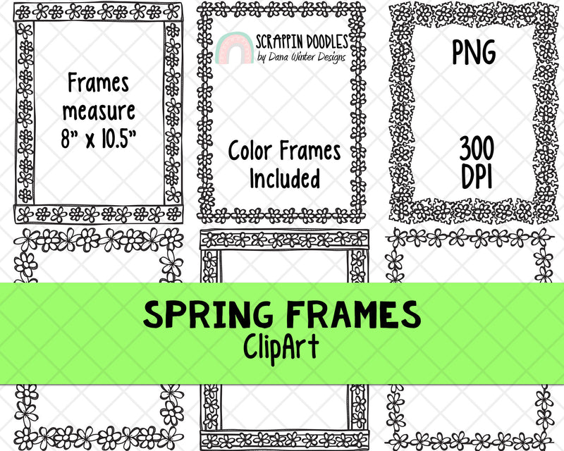 Free Spring Clipart Borders