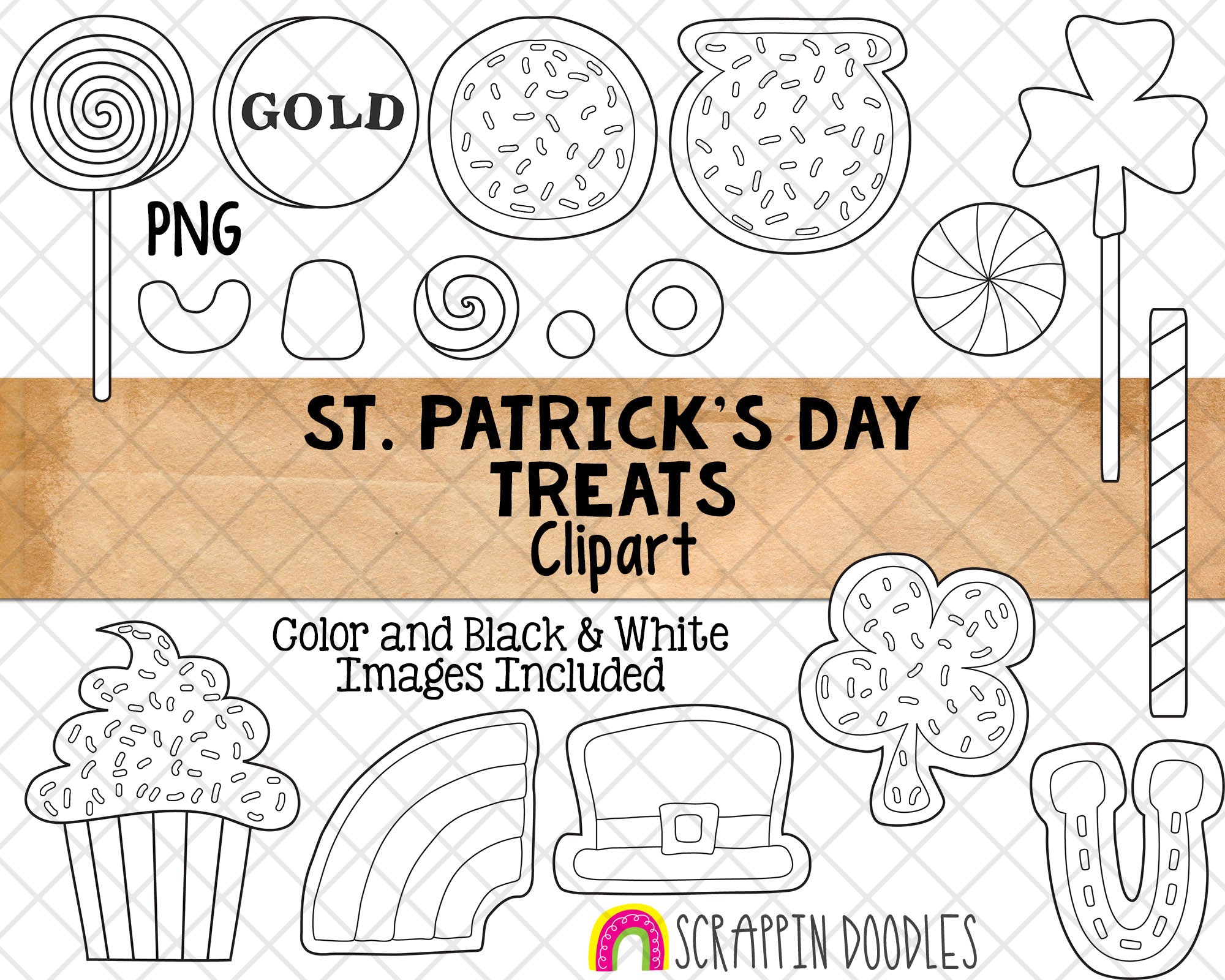 Leprechaun ClipArt Bundle - St. Patrick's Day Leprechauns - Sublimatio ...